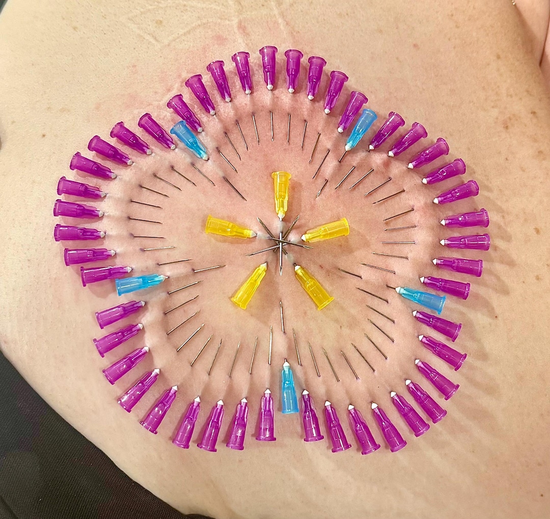 FLOWER POWER - Needle Play Piercing Stencil - Etsy