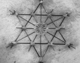 FRACTAL HARMONY - Needle Play Piercing Stencil - Etsy