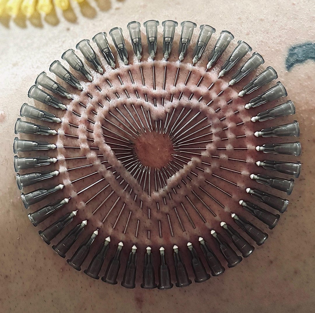LOVE'S CORE - Needle Play Piercing Stencil - Etsy