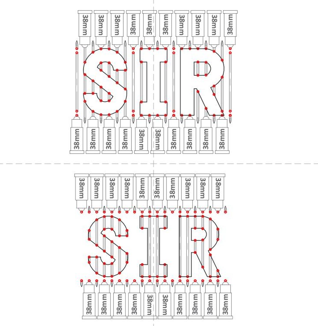 SIR STABBY - Needle Play Piercing Stencil - Etsy