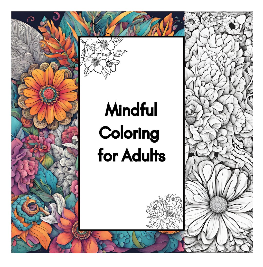 10 Relaxing and Mindful Coloring Pages: for the Eclectic and Mindful ...