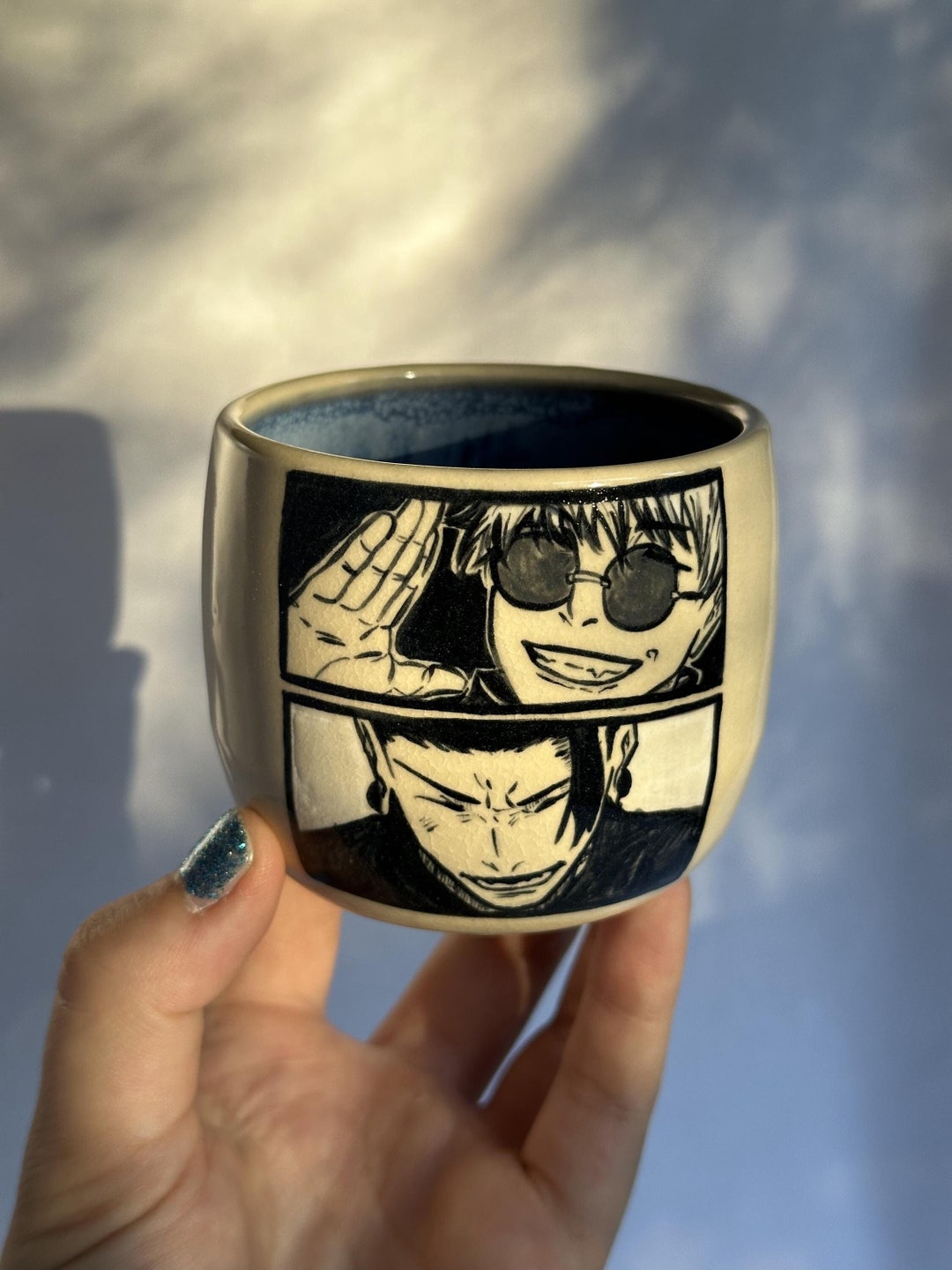 Gojo & Geto Cup 6.5oz Satosugu - Etsy