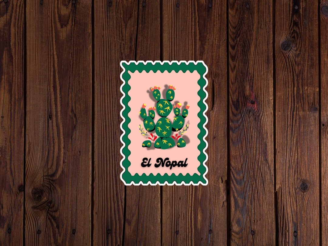 El Nopal Loteria Sticker - Etsy