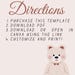 Coquette Teddy Bear Pajama Party Invitation Template, Cute Aesthetic ...