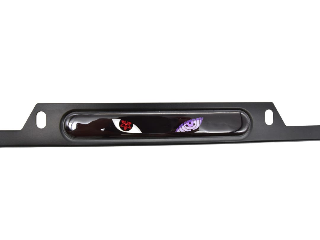 Anime License Plate Frame and Cover Sasuke's Amateru Susanoo 六道の術 万華鏡写輪 ...