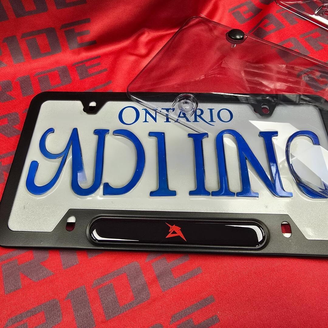 Anime License Plate Frame With Cover and Plate Bolt: Amuro Ray - Etsy