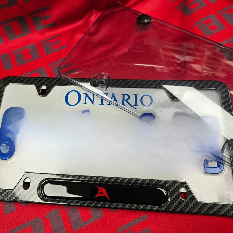 Anime License Plate Frame With Cover and Plate Bolt: Amuro Ray - Etsy