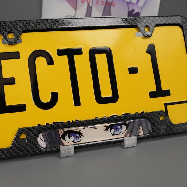 Anime License Plate Frame - Etsy