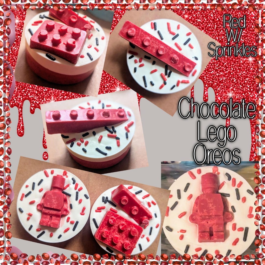 Roblox Lego Themed Chocolate Covered Double Stuffed Oreos Lego Men and ...