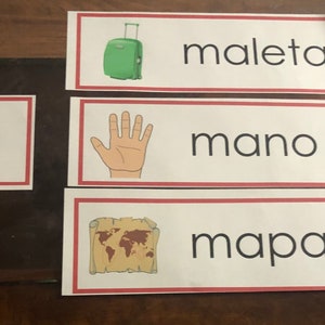 Set De Palabras Por Sílabas - Etsy