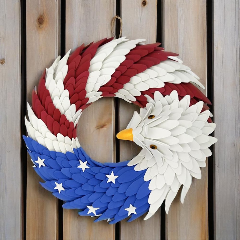 American Eagle Wreath - Etsy