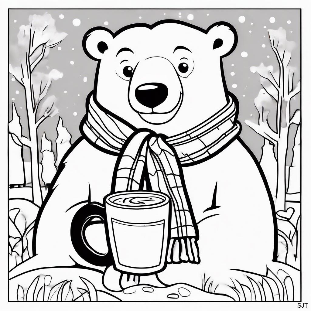 Christmas Coloring Book for Kids – 109 Holiday Pages, Fun Winter ...