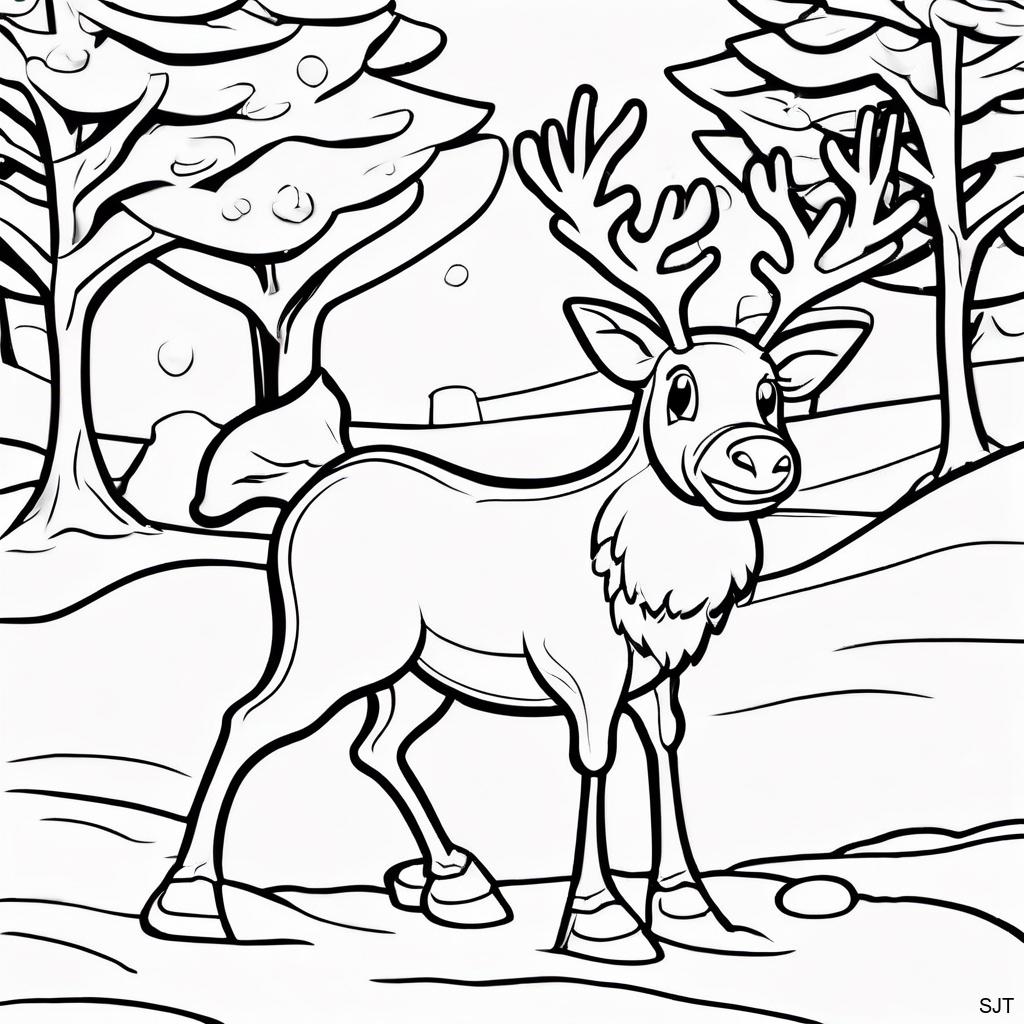 Christmas Coloring Book for Kids – 109 Holiday Pages, Fun Winter ...