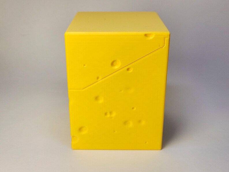 Deck Box STL 3D Printable | Cheese | Holds 100+ Sleeved Cards ...