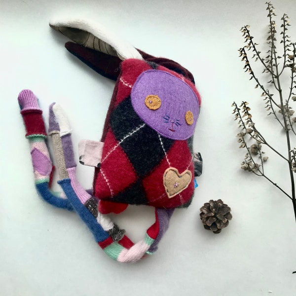 Patchwork Bunny - Etsy