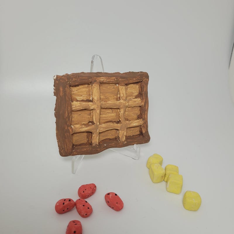 Clay Tic Tac Toe Board - Etsy