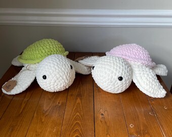 Turtle, Sea Turtle, Tortuga, Stuffie, Plushie, Handmade Gift, Handmade ...