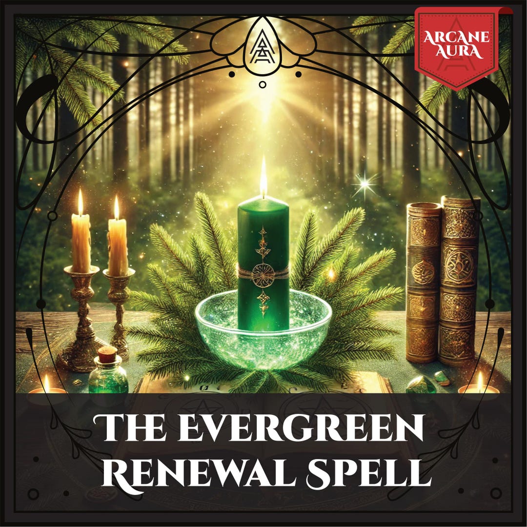 The Evergreen Renewal Spell – Digital Spell Guide for Cleansing and New ...