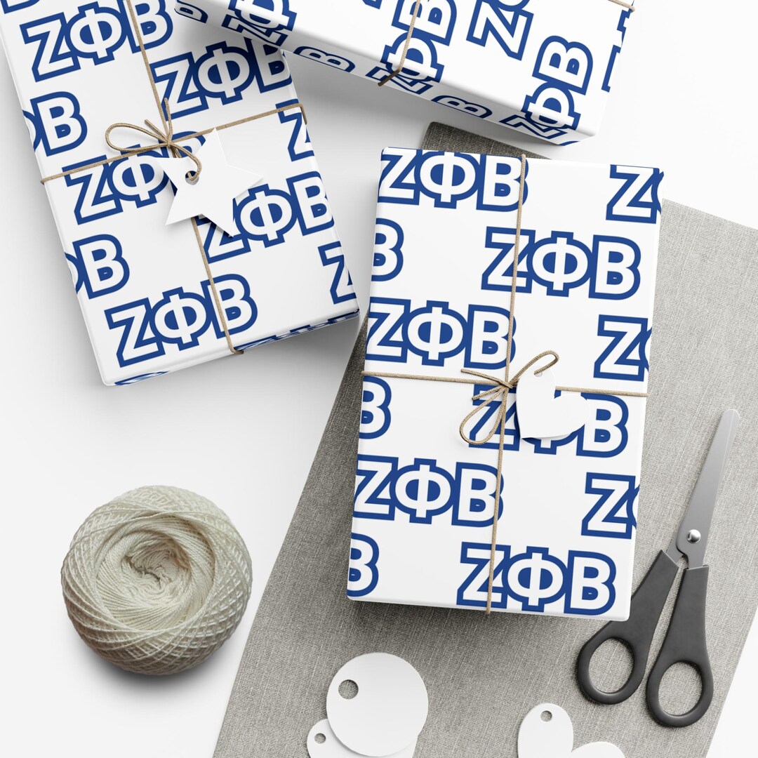 Gift Wrap Papers Zeta Phi Beta 2 - Etsy