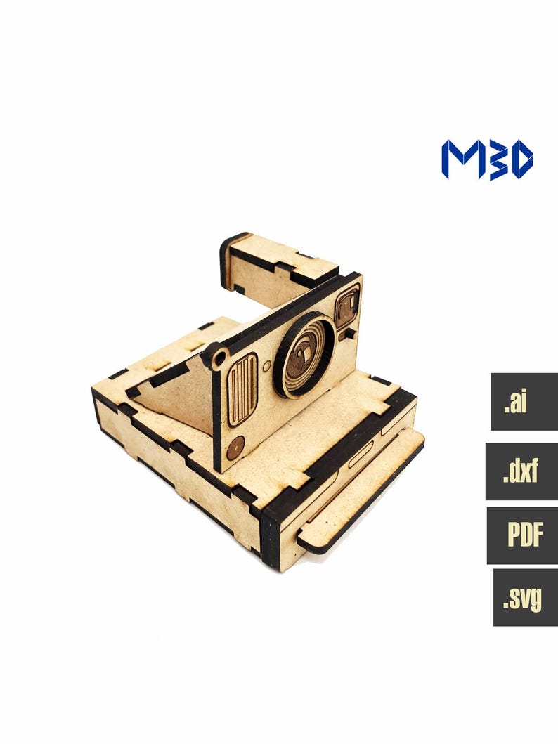 Camara MDF vector - Etsy México