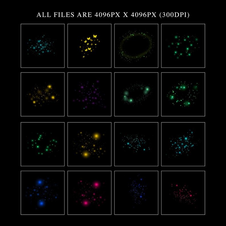 Realistic High Resolution Real Firefly Overlays, Real Firefly Overlays ...