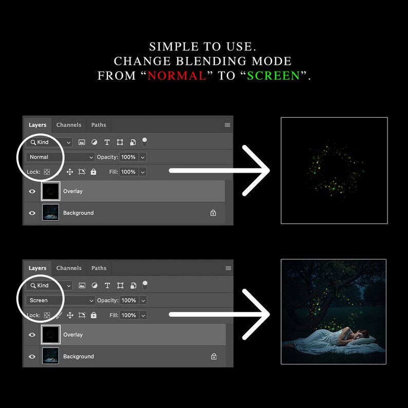 Realistic High Resolution Real Firefly Overlays, Real Firefly Overlays ...