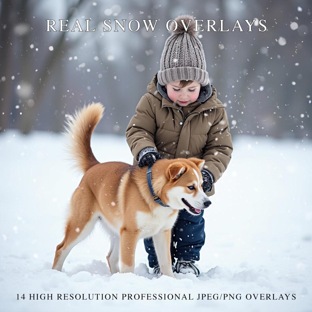 Realistic High Resolution Real Snow Overlays, Real Snow Overlays, Photo ...