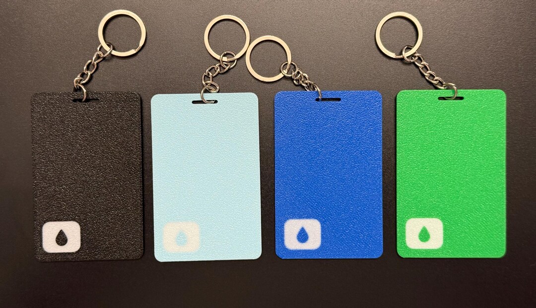 Unique Geeky Keychain - Trendy 3D Printed Design - Inspired by Apple Tv ...