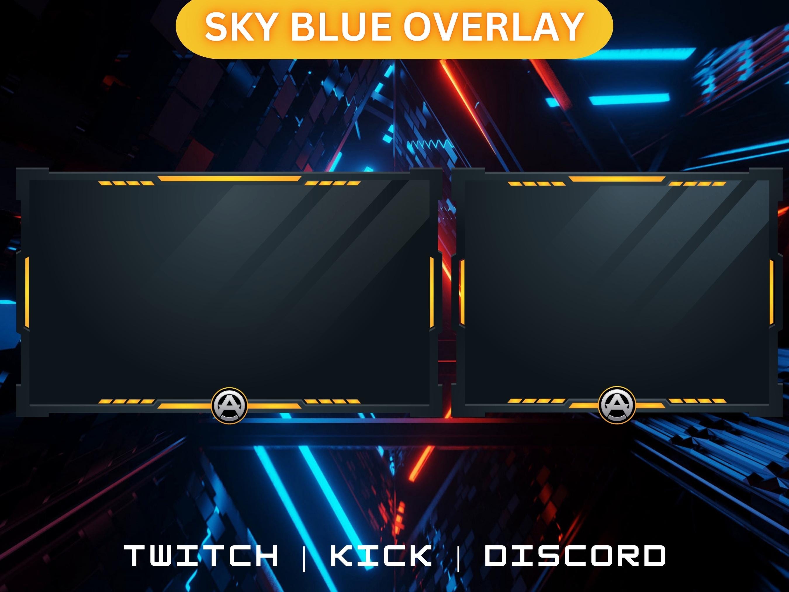 Static Twitch Overlays | Background Screen | Webcam Frame | Twitch ...