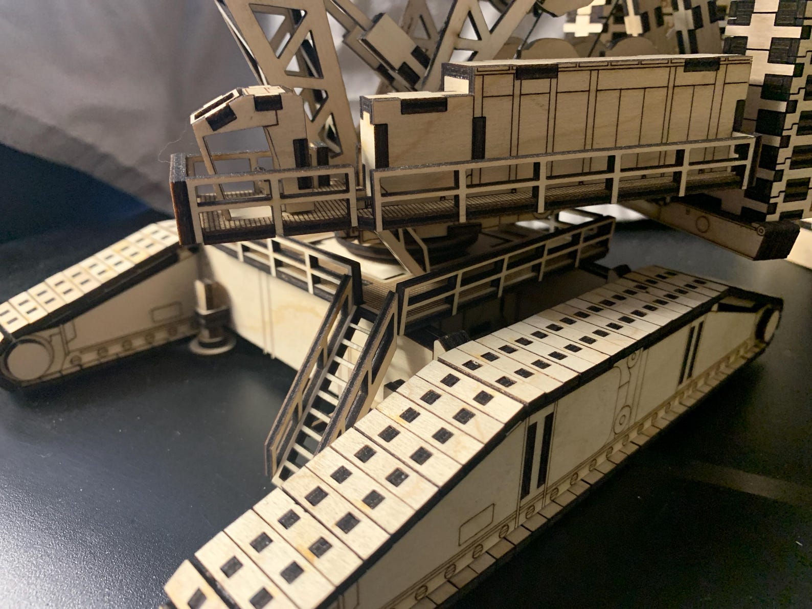 Liebherr Crane LR13000, Track Crane , Laser Cut File, Approximately ...