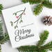 Christmas Cards Pack Printable Greeting Cards Set of 8 Holiday Cards ...