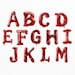 Ketchup Letter Clipart PNG Designs Bulletin Condiment Alphabet Squirted ...