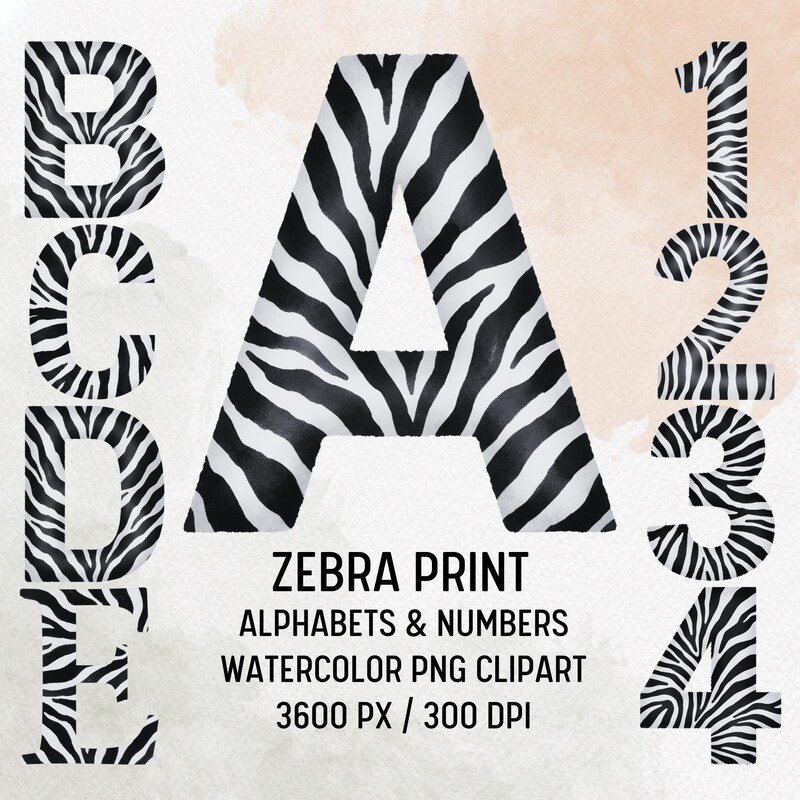 Zebra Theme Party - Etsy