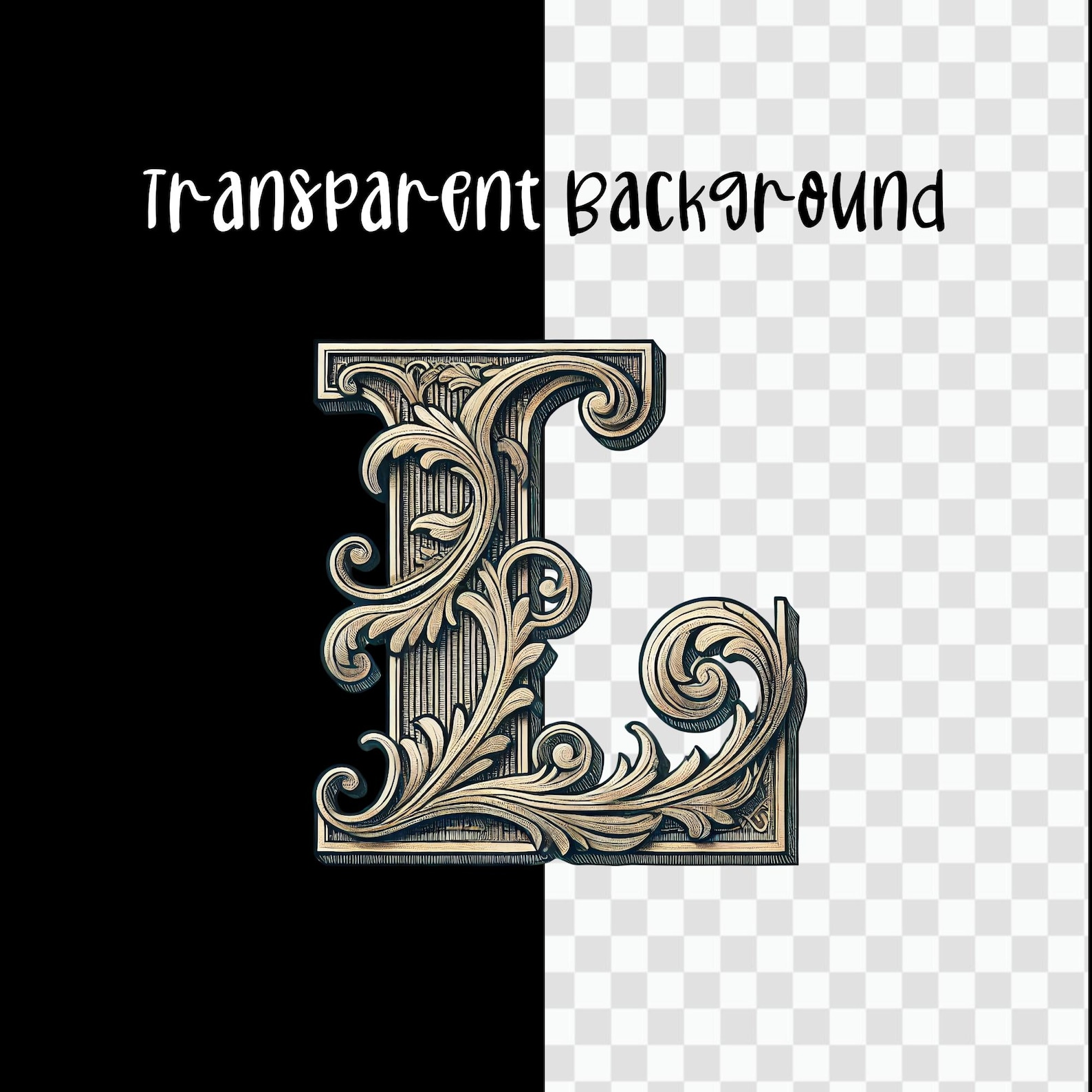 Historical Typography, Vintage Lettering PNG Designs, Retro Font, Old ...