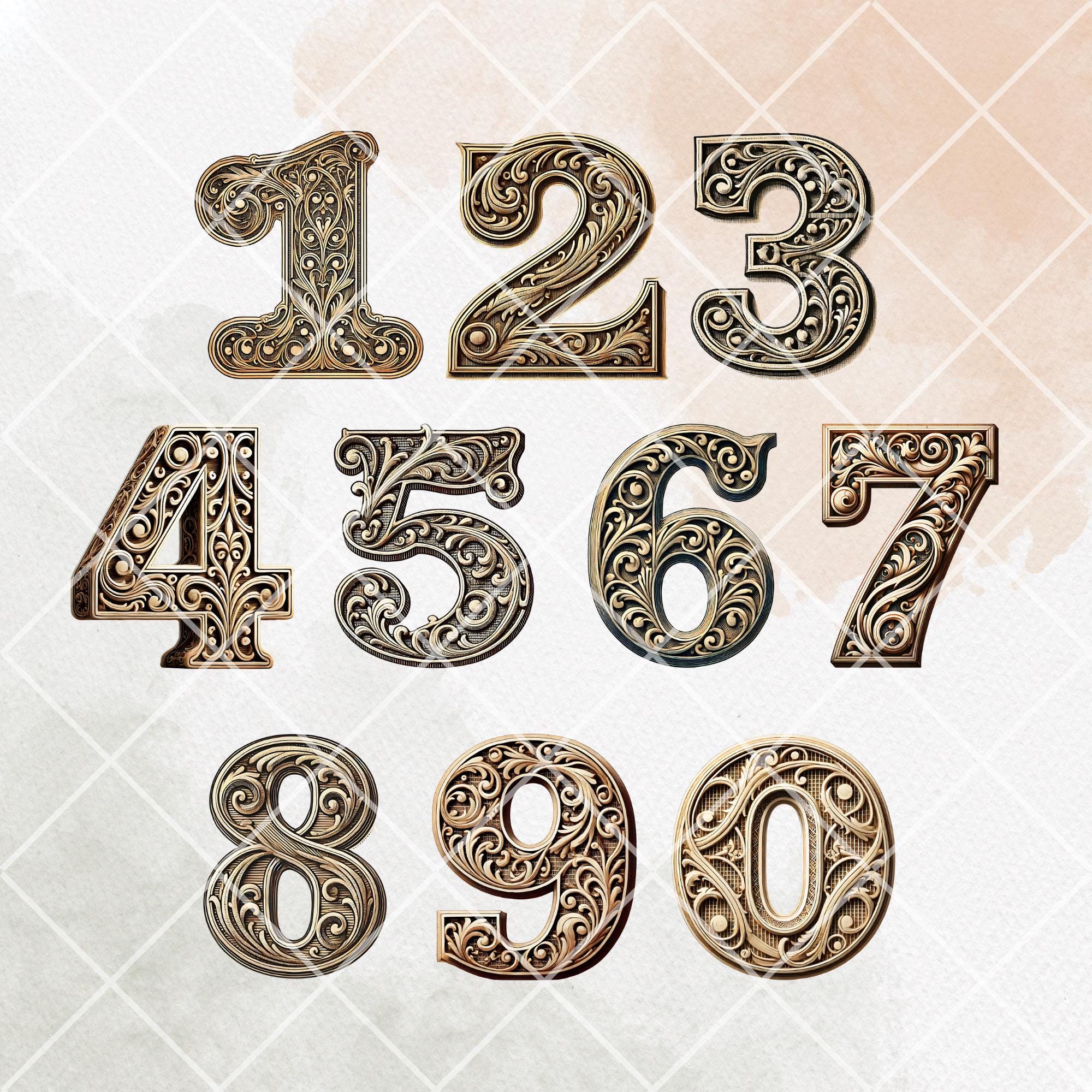 Historical Typography, Vintage Lettering PNG Designs, Retro Font, Old ...