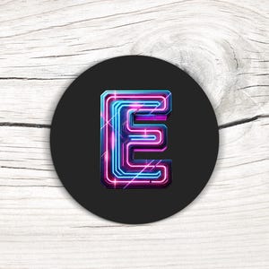 Cyberpunk Neon Alphabet Clipart: PNG Letter Designs (digital Download ...