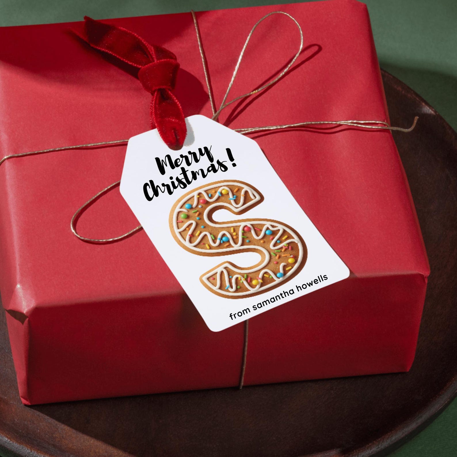 Gingerbread Alphabet PNG Set, Iced Cookie Letters Clipart, Holiday ...