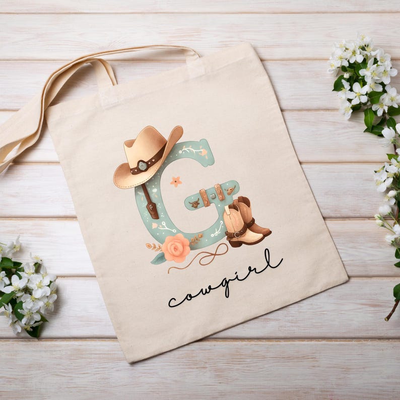 Cowboy Alphabet Clipart, Western Rodeo Letters PNG Designs, Rustic Wild ...