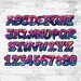 Graffiti Alphabet PNG: Urban Font Designs (commercial Use) (digital ...