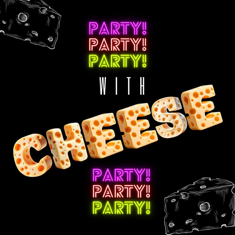 Cheese PNG Letters, 3D Cheese Alphabet Clipart, Cheese Doodle, Cheese ...