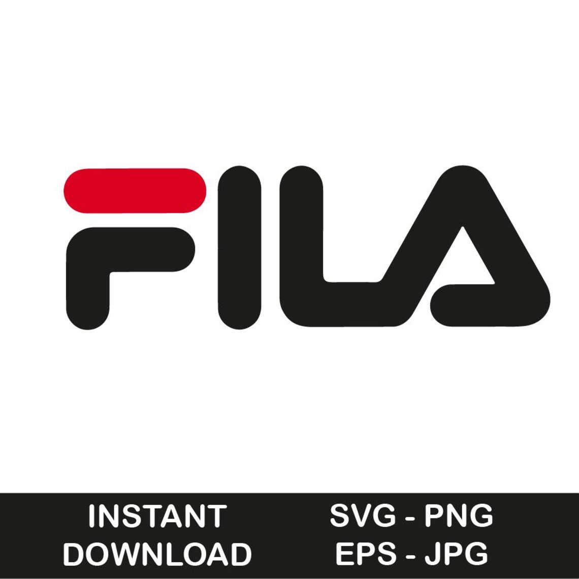 Fila Svg Files, Fila Logo Silhouette, Vector Fila Svg Clipart, Cut ...