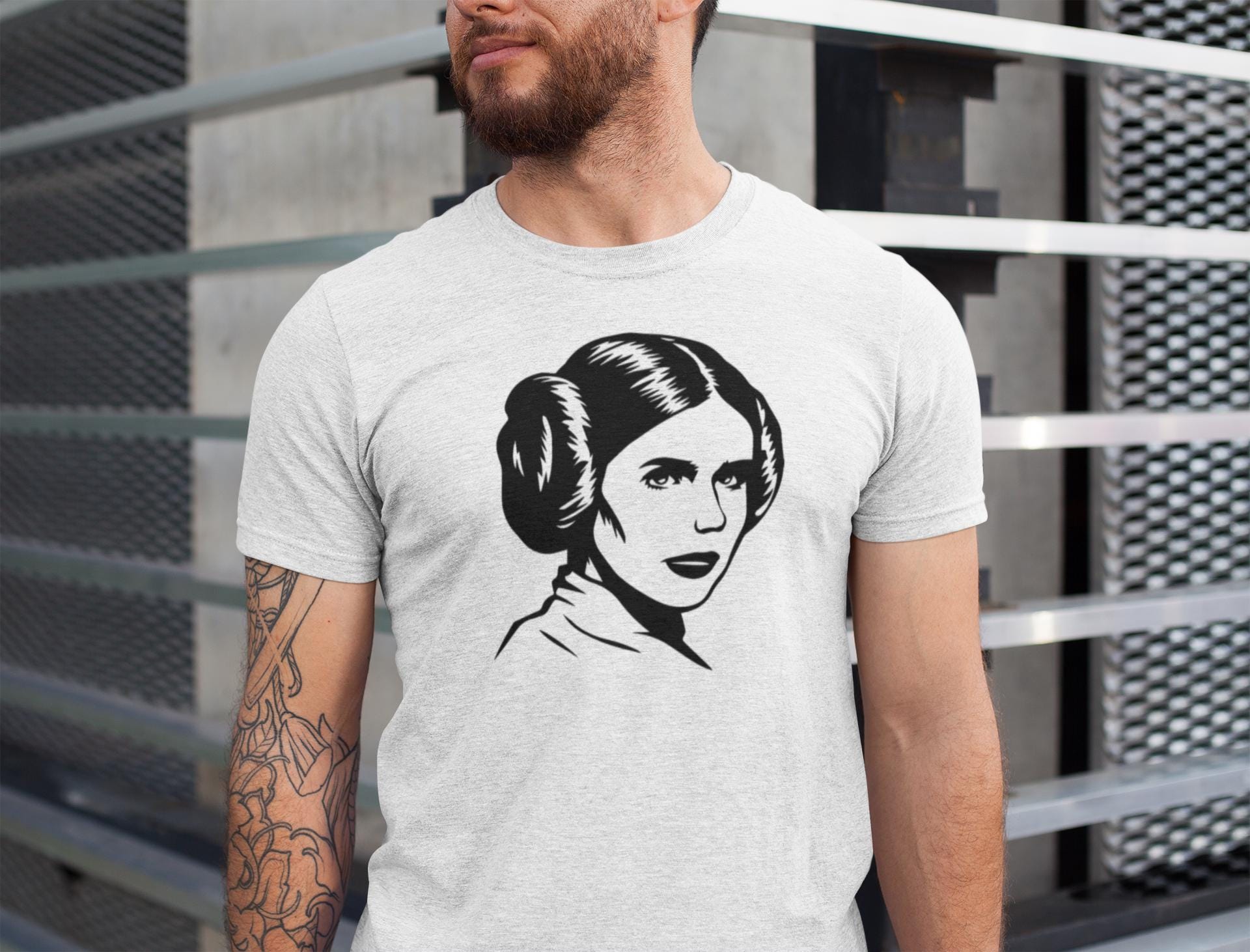 Princess Leia Svg Png, Princess Leia Silhouette Svg, Outline Princess ...