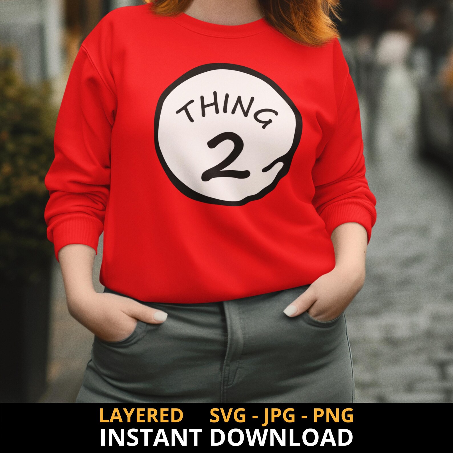 Thing 1 Thing 2 Svg Bundle, Layered Thing One Thing Two, Thing One ...