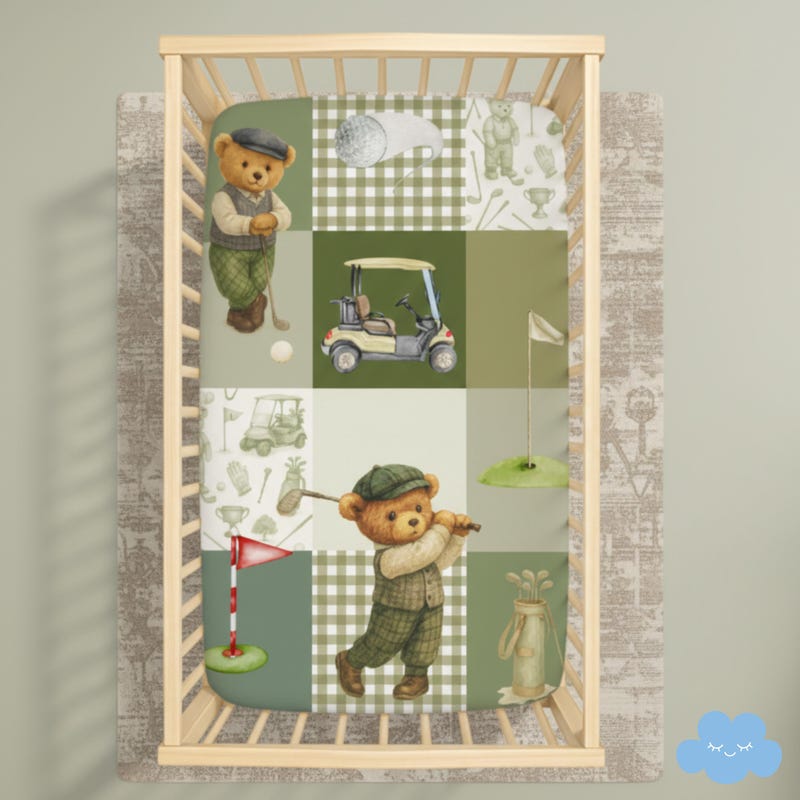 Golf Crib Sheets - Etsy