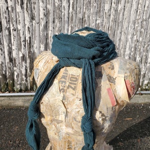 Extra Long Knotted Rockstar Scarf (ville Valo), Custom Color Options ...