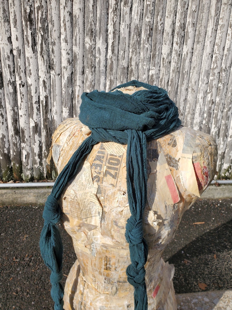 Extra Long Knotted Rockstar Scarf ville Valo Custom Color - Etsy