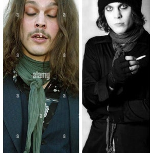 Extra Long Knotted Rockstar Scarf (ville Valo), Custom Color Options ...