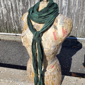 Extra Long Knotted Rockstar Scarf (ville Valo), Custom Color Options ...