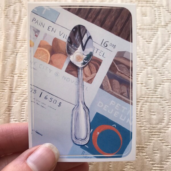 Spoon Sticker - Etsy