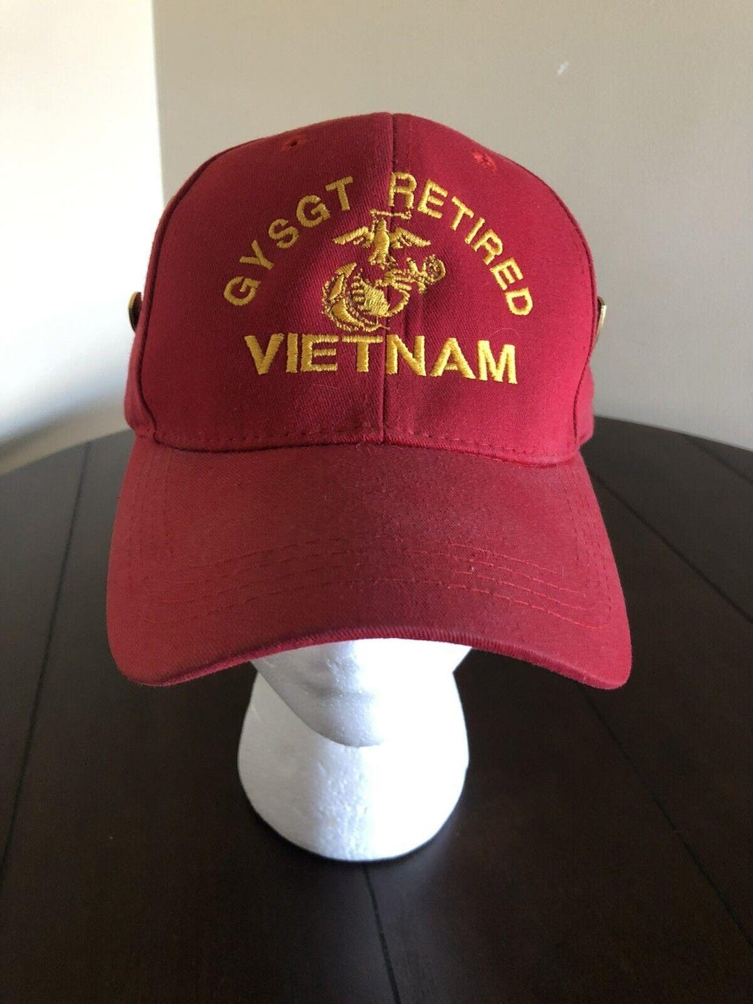 GYSGT Retired Veteran Hat W/pins - Etsy